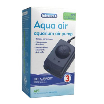 Interpet Air Pump Aqua Air AP1 – Water World Pet & Aquatic Centre