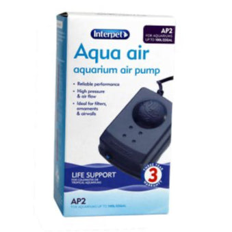 Interpet Air Pump Aqua Air AP2 – Water World Pet & Aquatic Centre