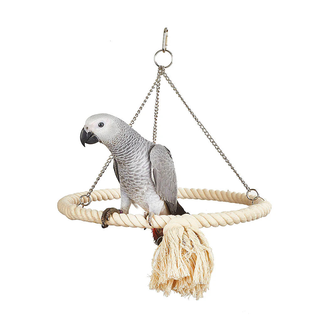 Sky Rope Ring Bird Toy – Water World Pet & Aquatic Centre
